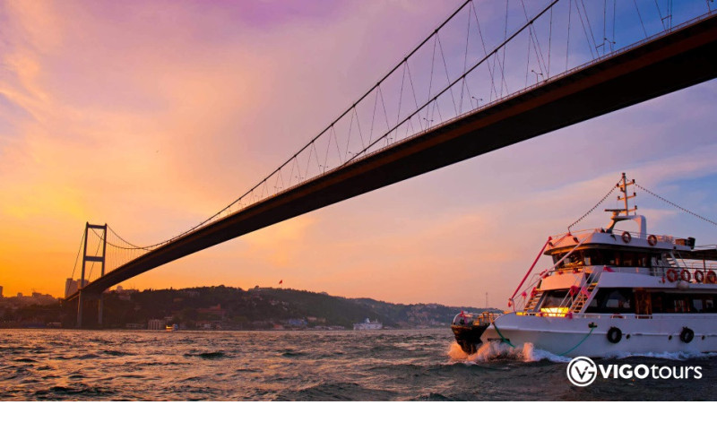 Yemekli Boğaz turu - istanbul boğaz turu - Bogaz turu - Vigo Tours